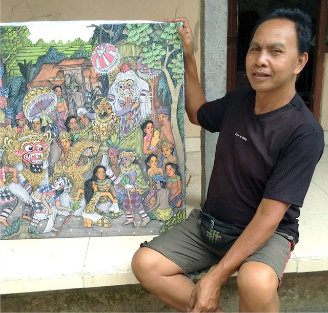 Wayan the Ubud Painter – Indonesia Expat
